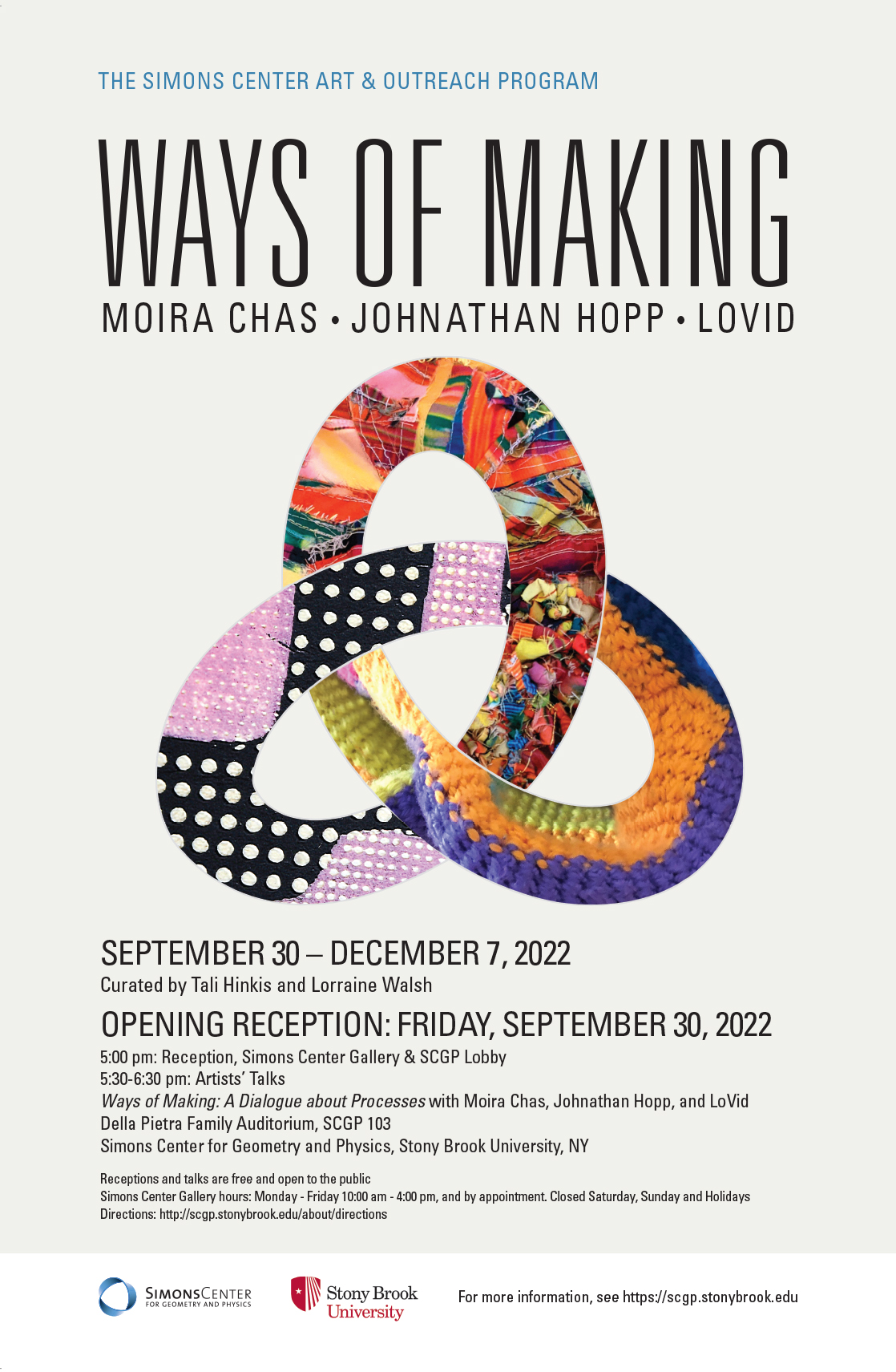 Ways Of Making September 30 December 15 2022 SCGP