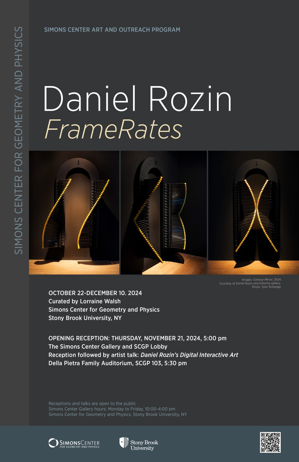 Artist Talk: Daniel Rozin’s Digital Interactive Art – SCGP